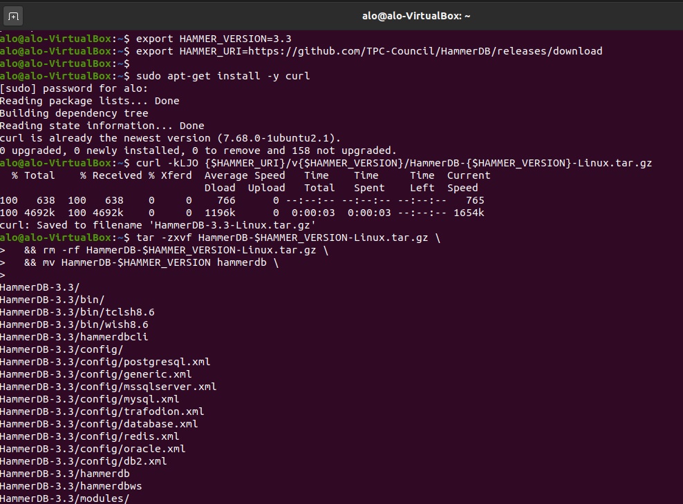 Setup Hammerdb For Database Performance Testing In Ubuntu 20 Drew Lo